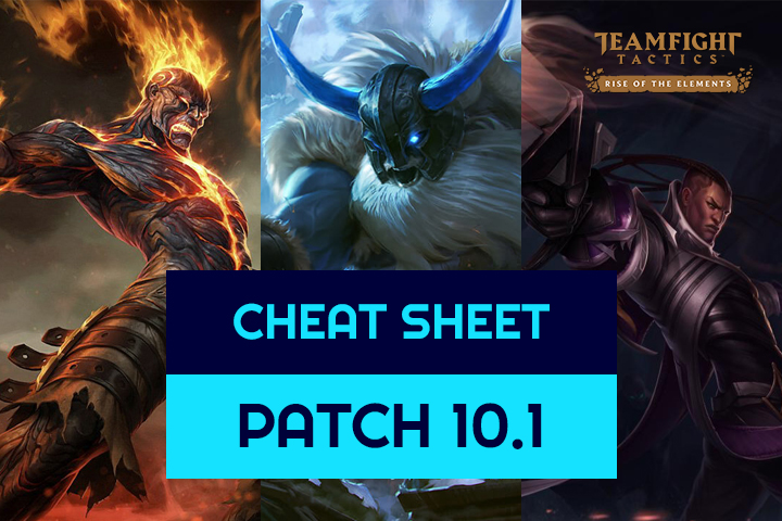 TFT : Cheat sheet des meilleures compos du patch 10.1 - Breakflip TFT : Cheat sheet des meilleures compos du patch 10.1 - Breakflip